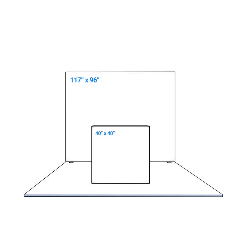 10x10 Booth Backlit Display Kit 01 – PIXLIP USA