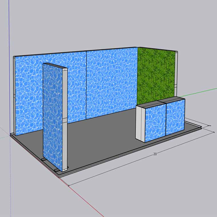 20x10 BOOTH SET BUNDLE 1 – PIXLIP USA