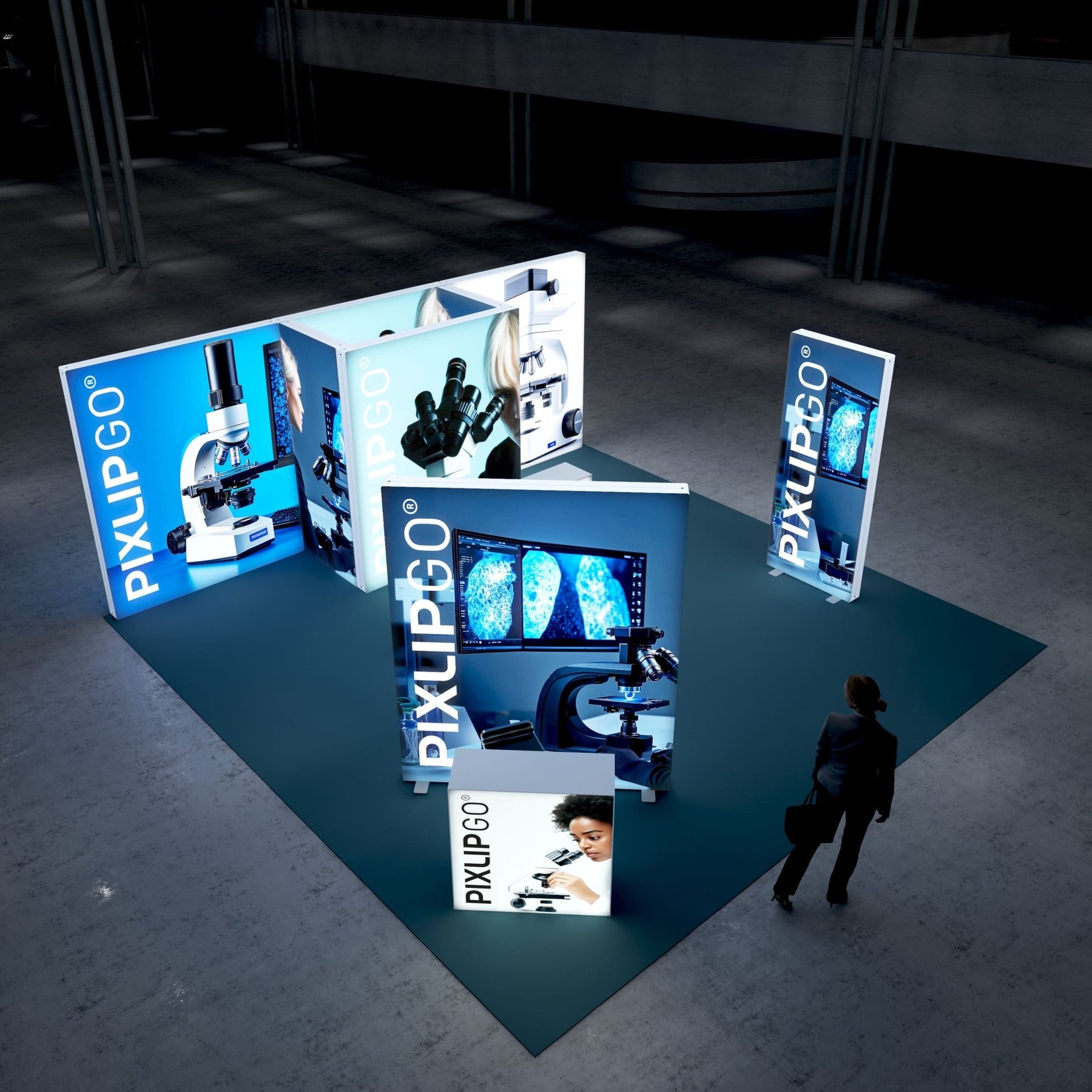 20x20 | Trade Show Booth – PIXLIP USA