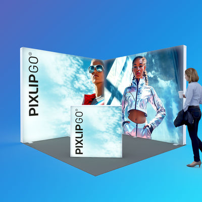 PIXLIP GO: Backlit Tradeshow Displays – PIXLIP USA
