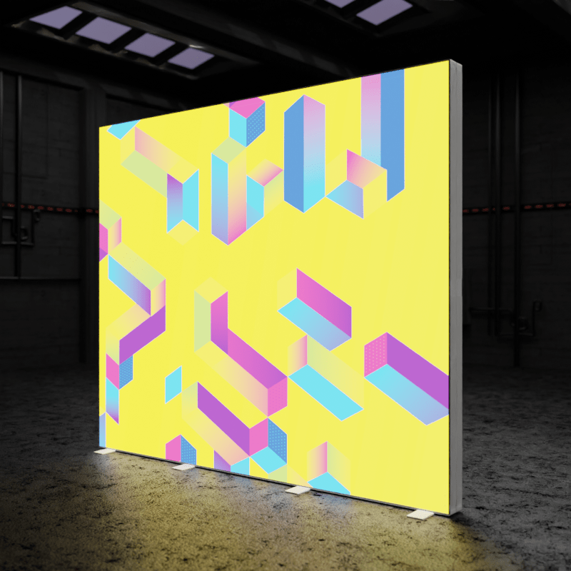 10ft Backlit Tradeshow Display | PIXLIP GO – PIXLIP USA