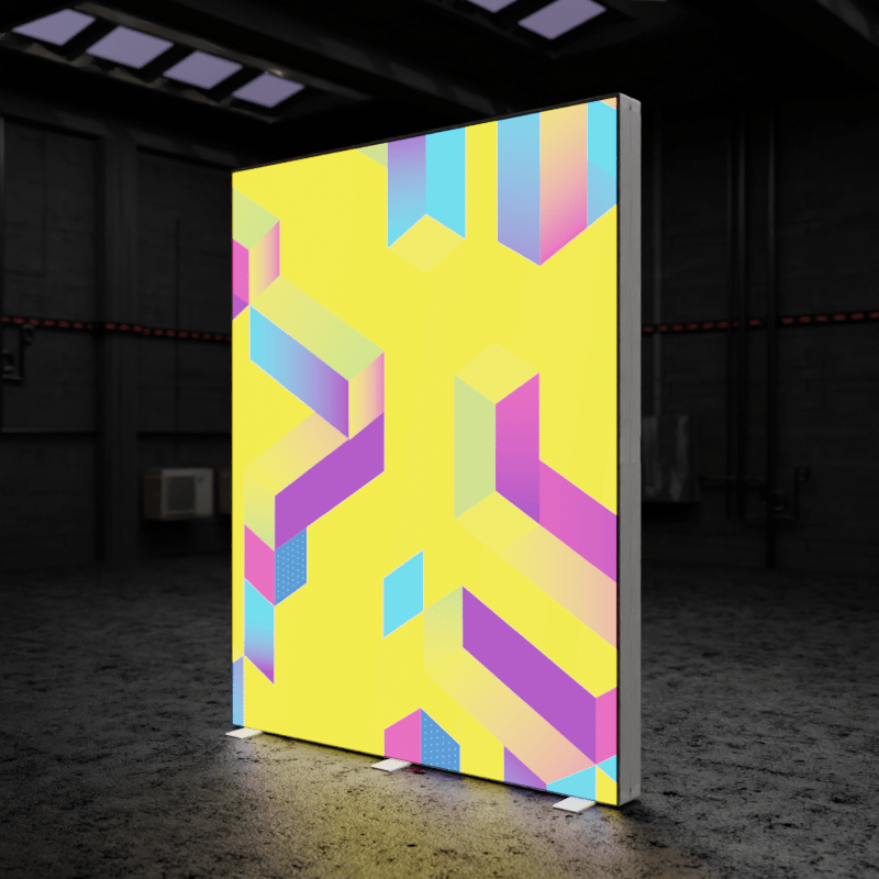 6ft Backlit Tradeshow Display | PIXLIP GO – PIXLIP USA